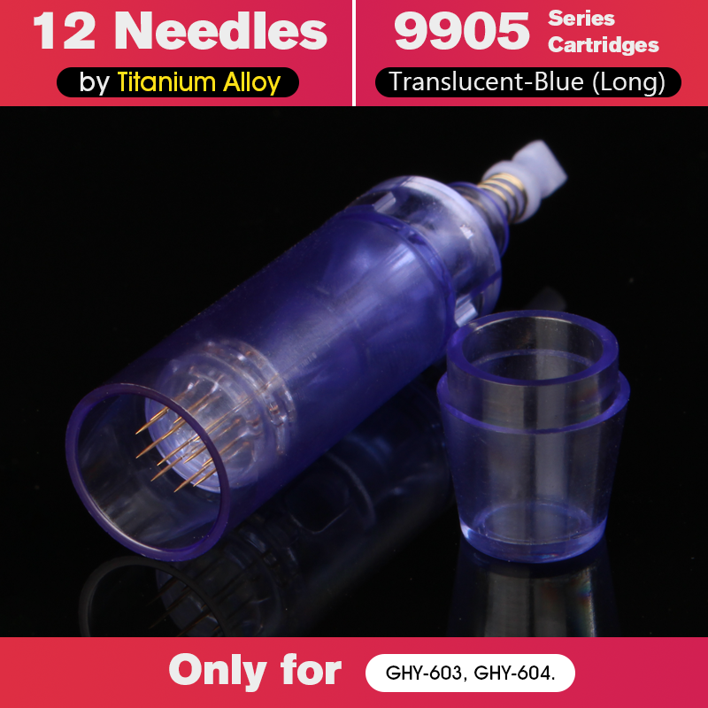 12 Needles by titanium alloy from 9905 Series,Cartridges 9905 Series ...